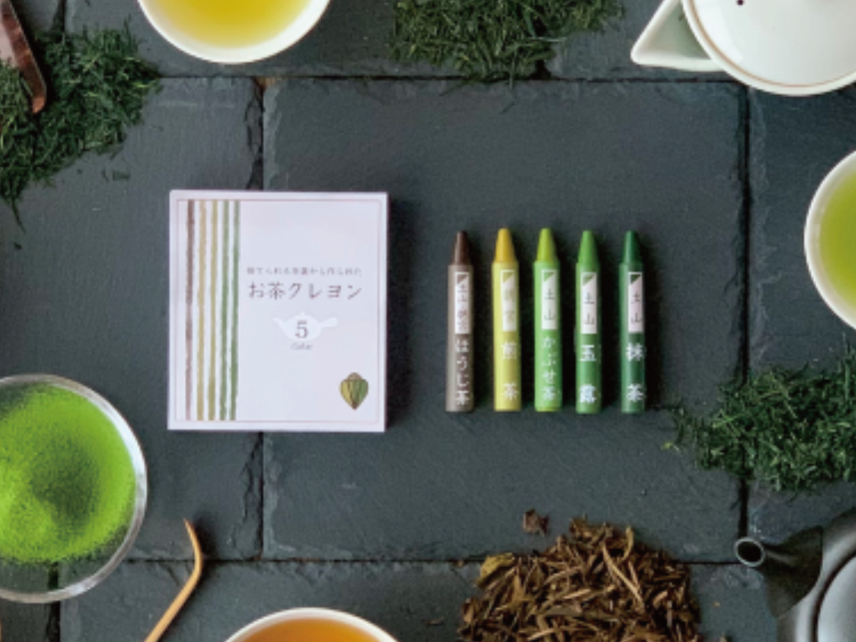 Maruyasu Tea Co. release artist crayons they claim “produce the colours ...
